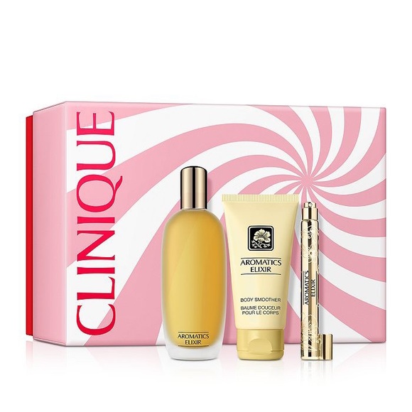 Clinique | Makeup | Clinique 3pc Aromatics Elixir Fragrance Gift Set ...